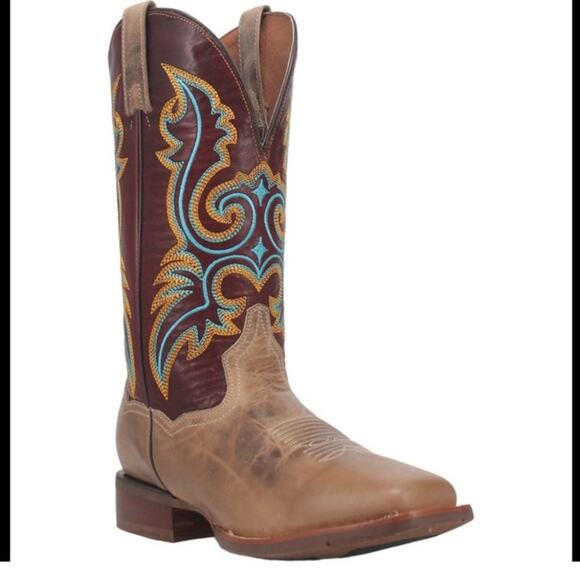 Dan Post | Shoes | New Dan Post Mens 95 Rock Springs Leather Square Toe ...